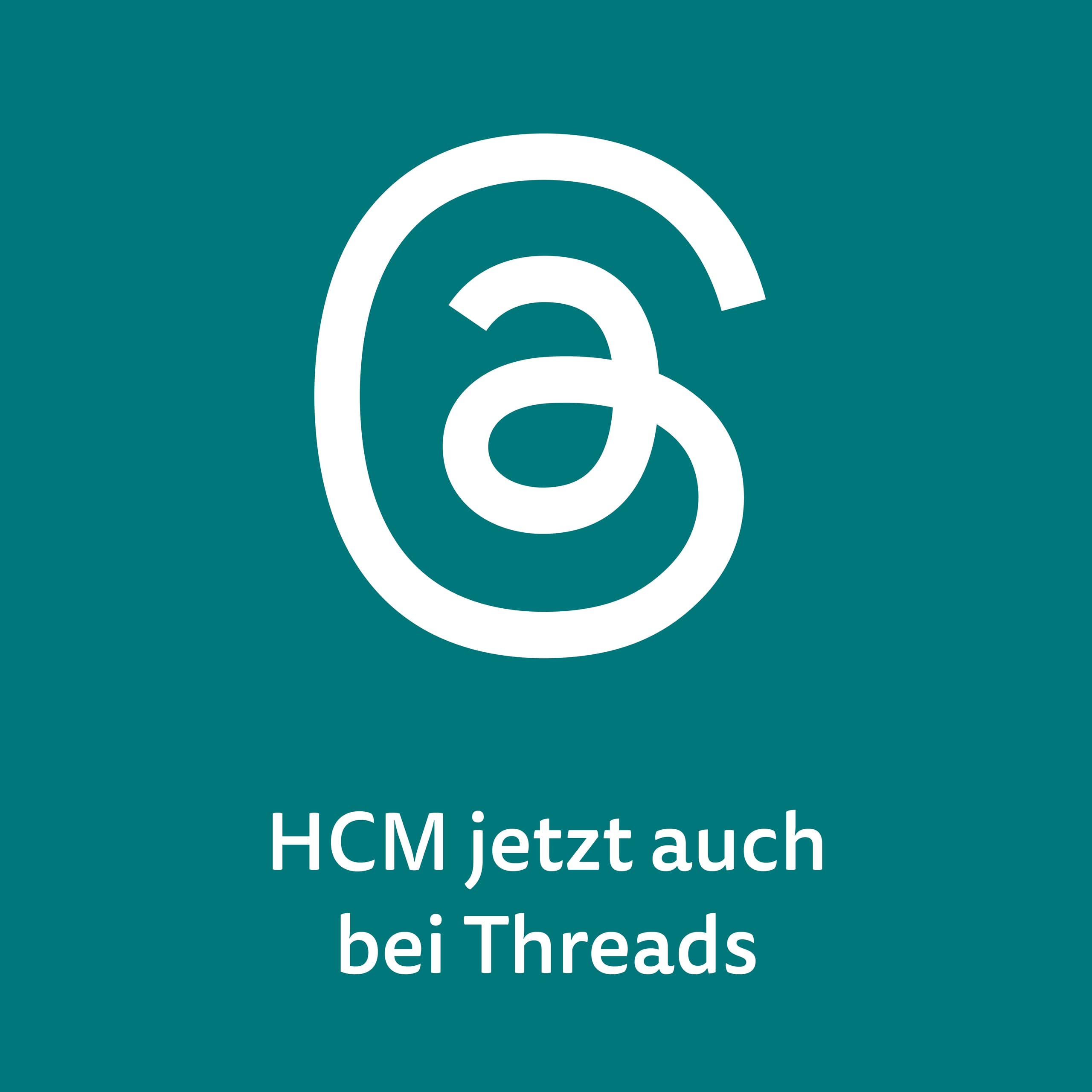 HCM jetzt auch bei Threads aktiv - Health&Care Management